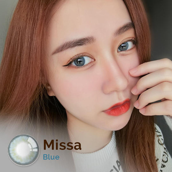 Contact Lens Singapore Online- Blue Color Lens Contact lens - B.Eyesland